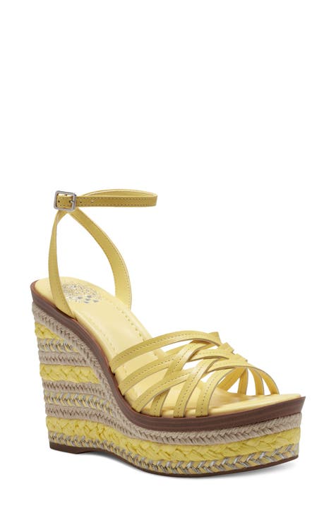 Women's Yellow Wedge Sandals | Nordstrom