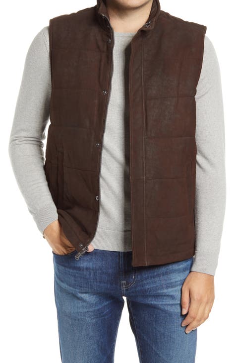 Men's Brown Vests | Nordstrom