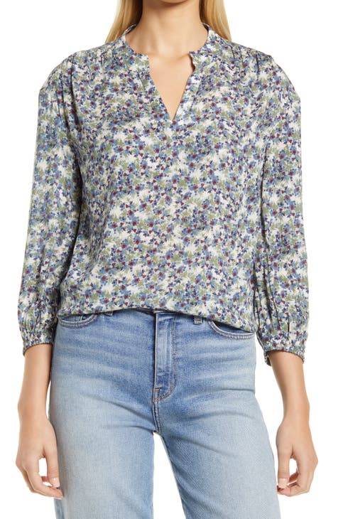 Women's Blue Tops | Nordstrom