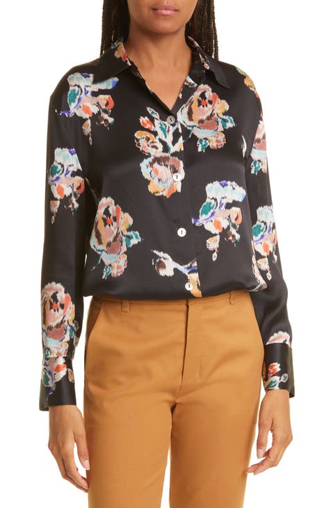 Women's 100% Silk Tops | Nordstrom