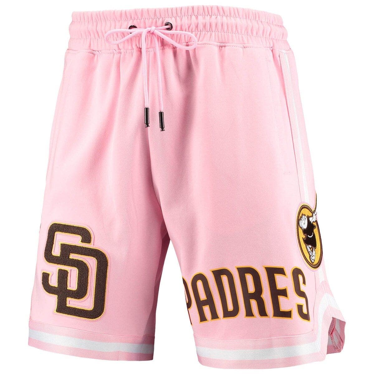 PRO STANDARD Men's Pro Standard Pink San Diego Padres Logo Club Shorts ...