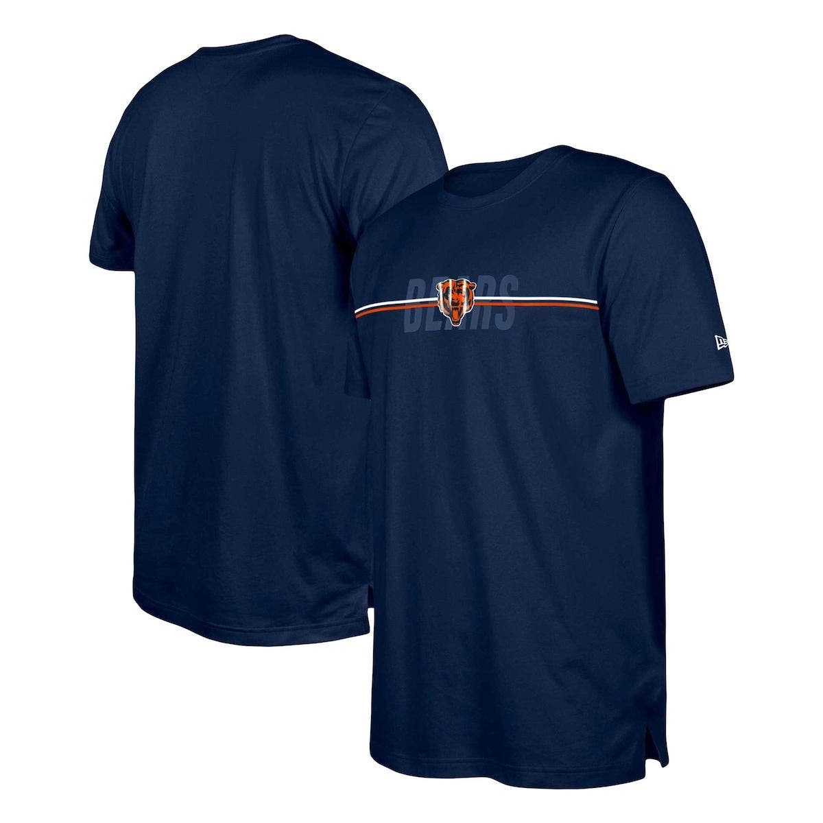 New Era Men's New Era Navy Chicago Bears 2023 NFL Training Camp T-Shirt ...