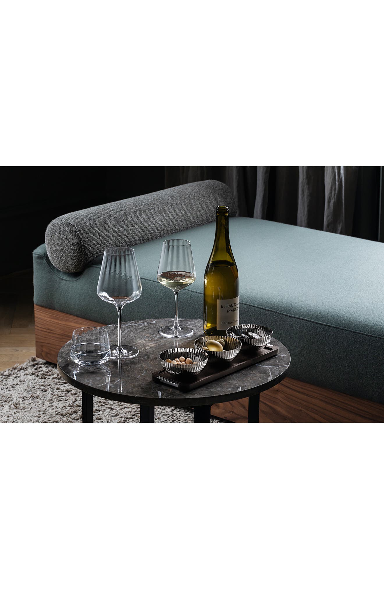 Georg Jensen Set of 6 Bern Crystal Red Wine Glasses | Nordstrom