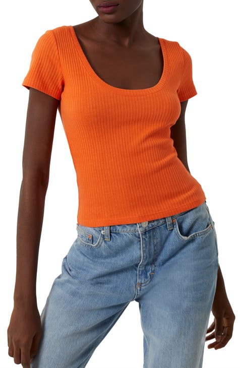 Women's Orange Tops | Nordstrom