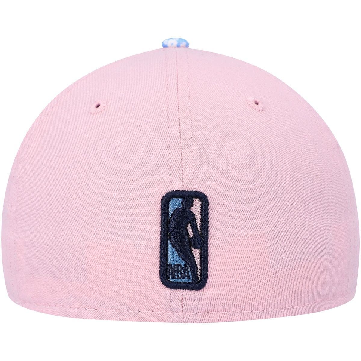 New Era Men's New Era Pink/Light Blue Milwaukee Bucks Paisley Visor ...