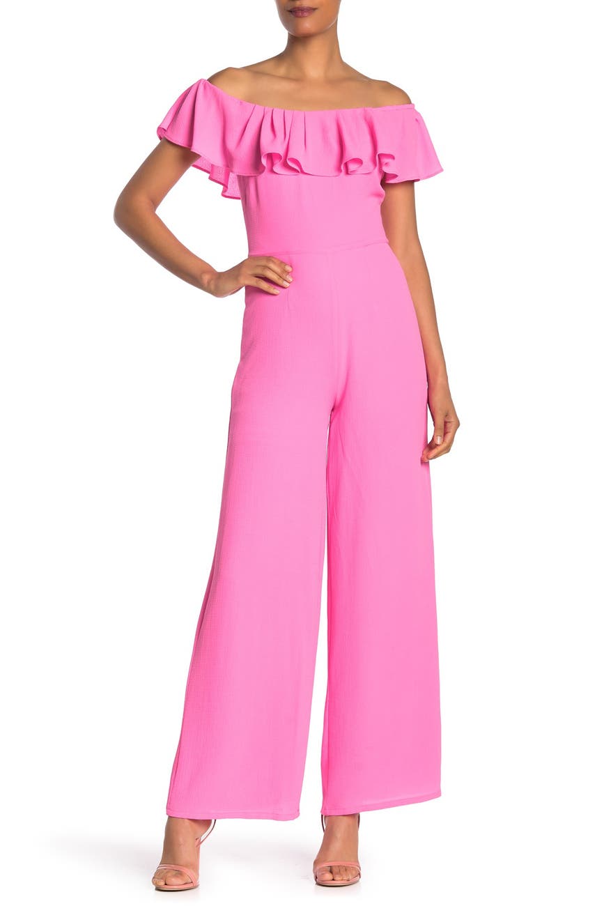 Betsey Johnson | Off-the-Shoulder Jumpsuit | Nordstrom Rack