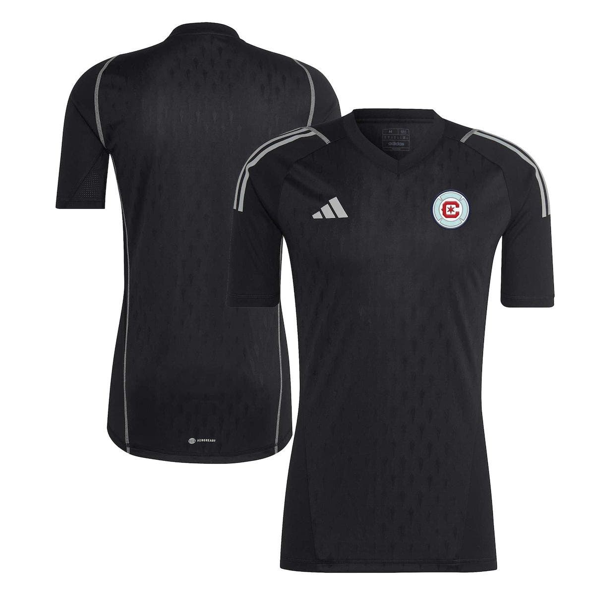adidas Men's adidas Black Chicago Fire 2023 Replica Goalkeeper Jersey ...