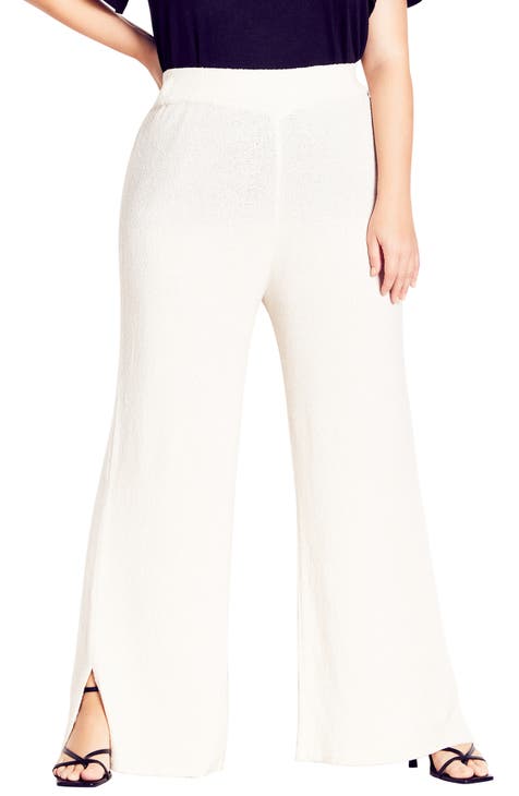 Women's White Plus-Size Pants & Leggings | Nordstrom