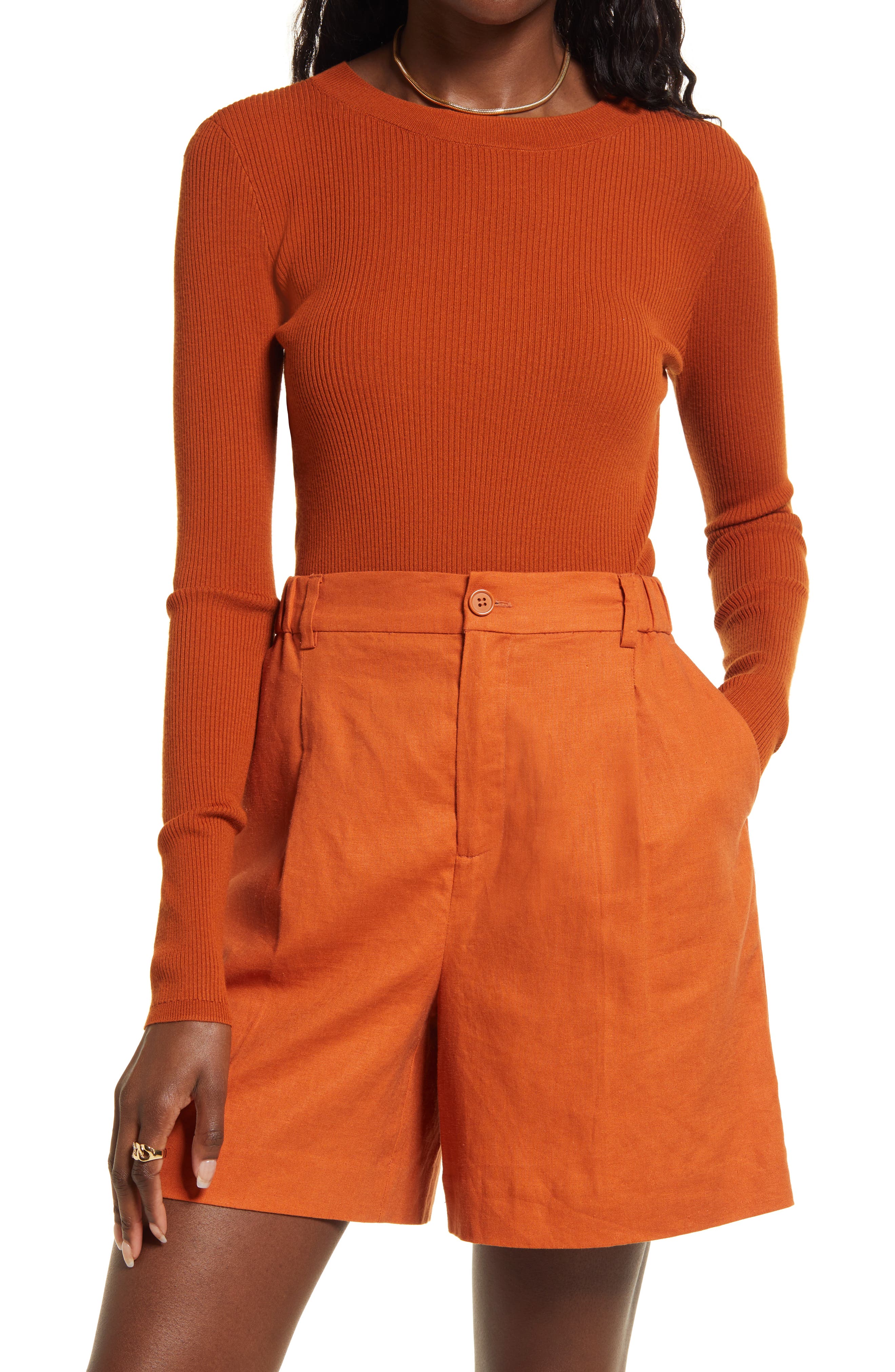 Open Edit Open Back Sweater | Nordstromrack