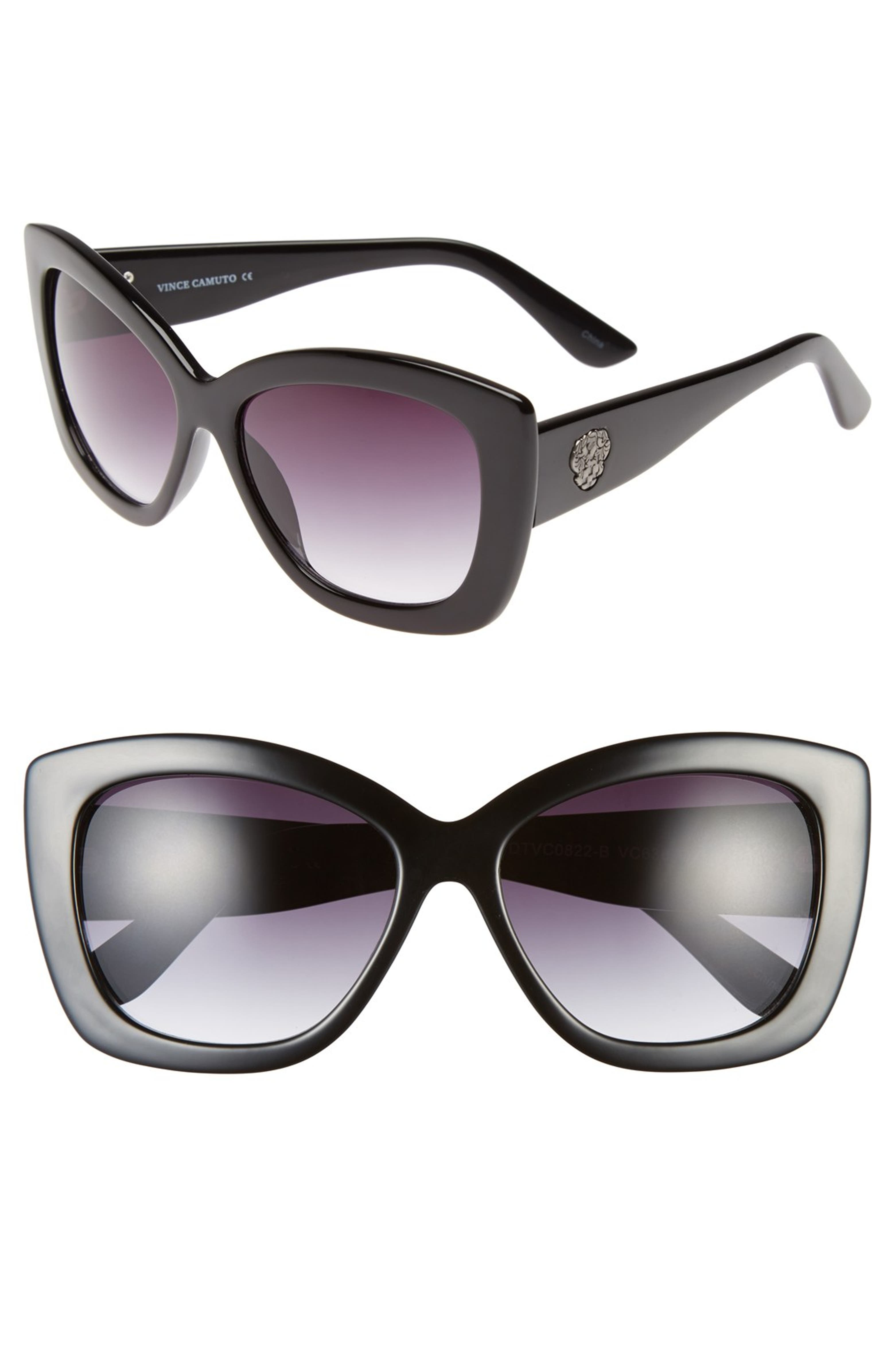 Vince Camuto 56mm Oversize Cat Eye Sunglasses Nordstrom