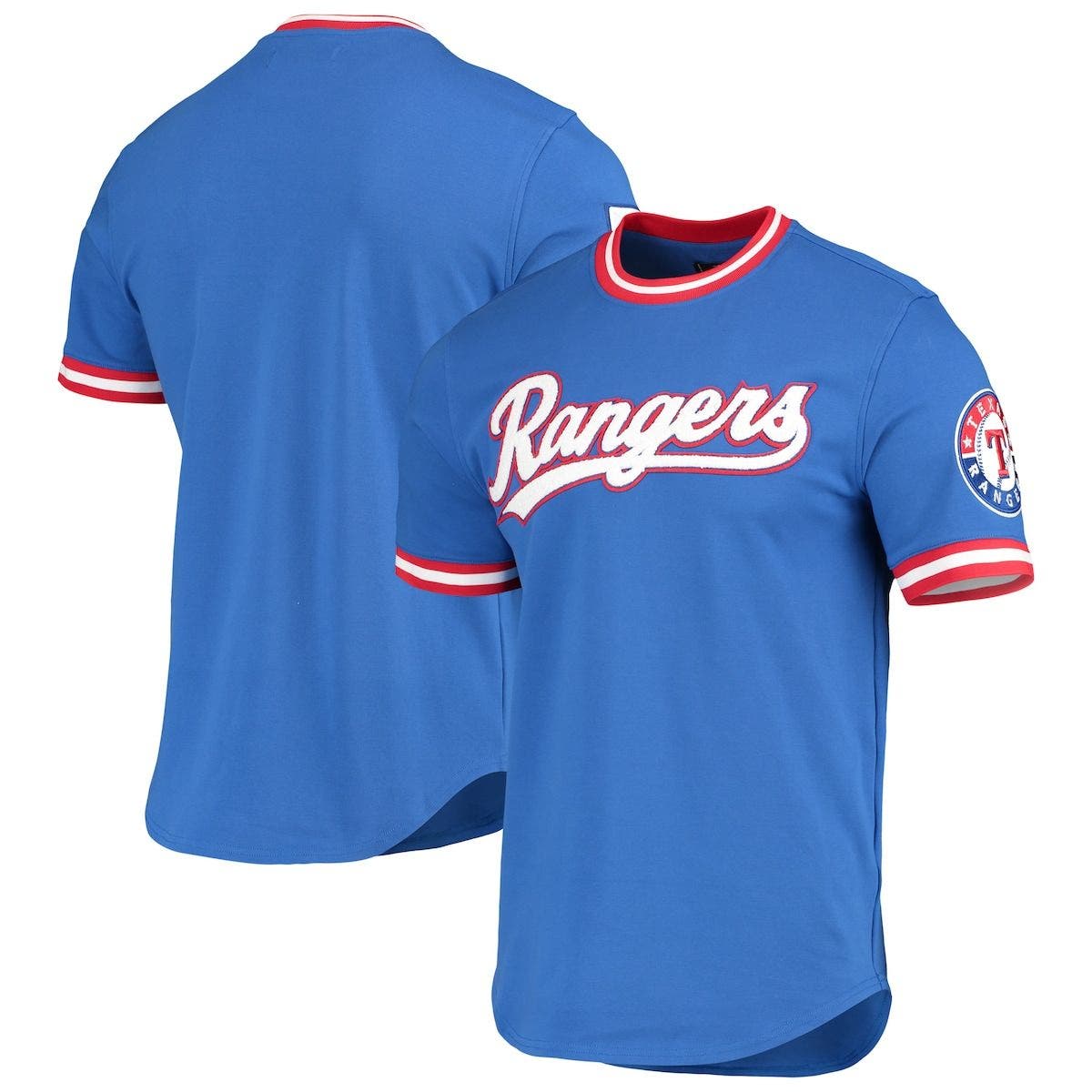 PRO STANDARD Men's Pro Standard Royal Texas Rangers Team T-Shirt ...