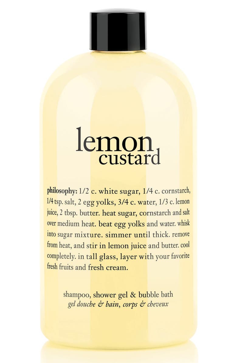 Philosophy Limited Edition Seasonal Lemon Custard Body Bath Core