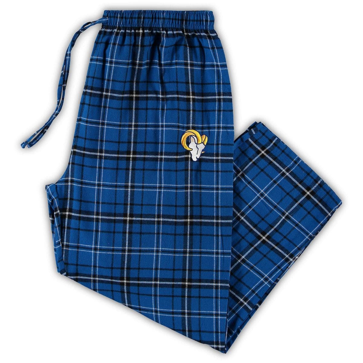 CONCEPTS SPORT Men's Concepts Sport Royal/Black Los Angeles Rams Big ...