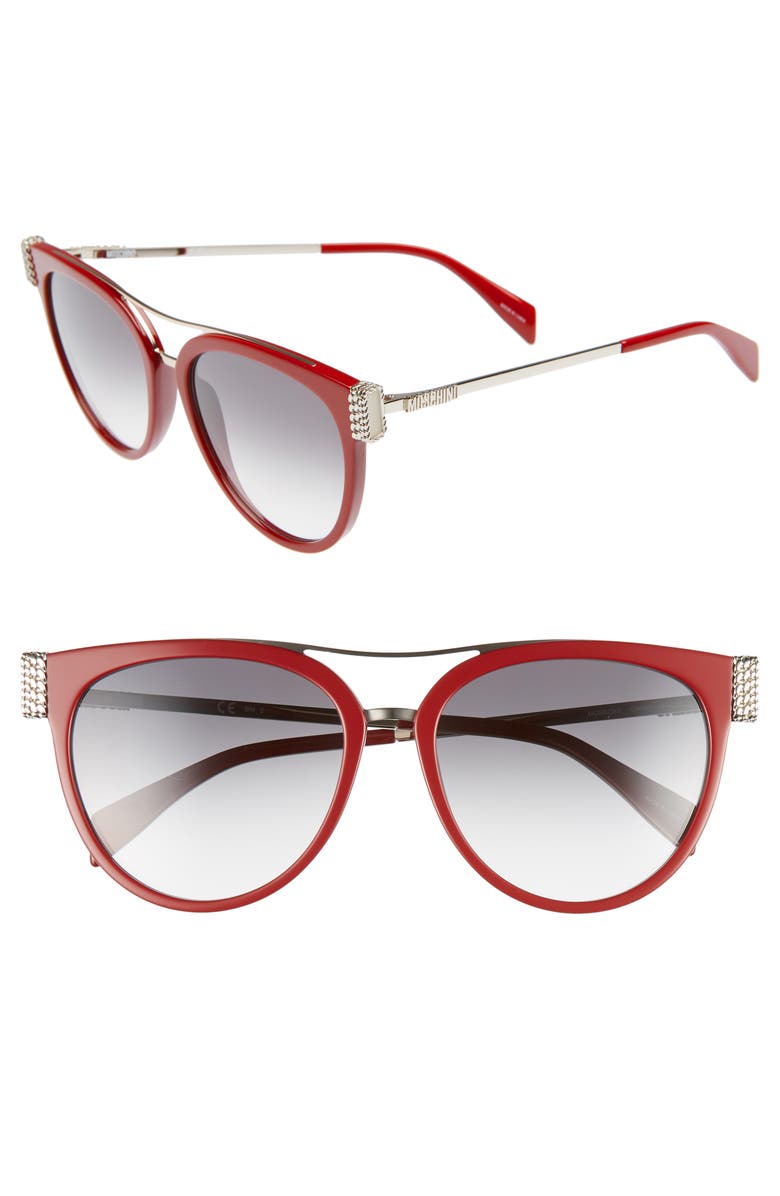 Moschino 55mm Cat Eye Sunglasses Nordstrom
