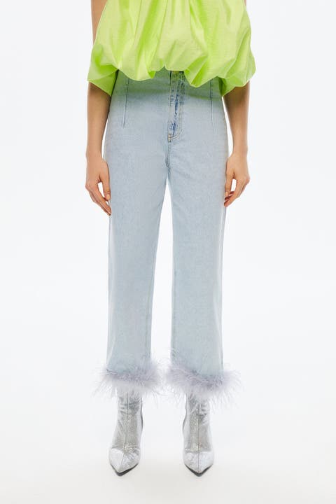 Women's Feather Pants & Leggings | Nordstrom