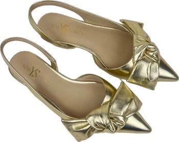 Yosi Samra Violet Pointed Toe Slingback Flat (Women) | Nordstrom