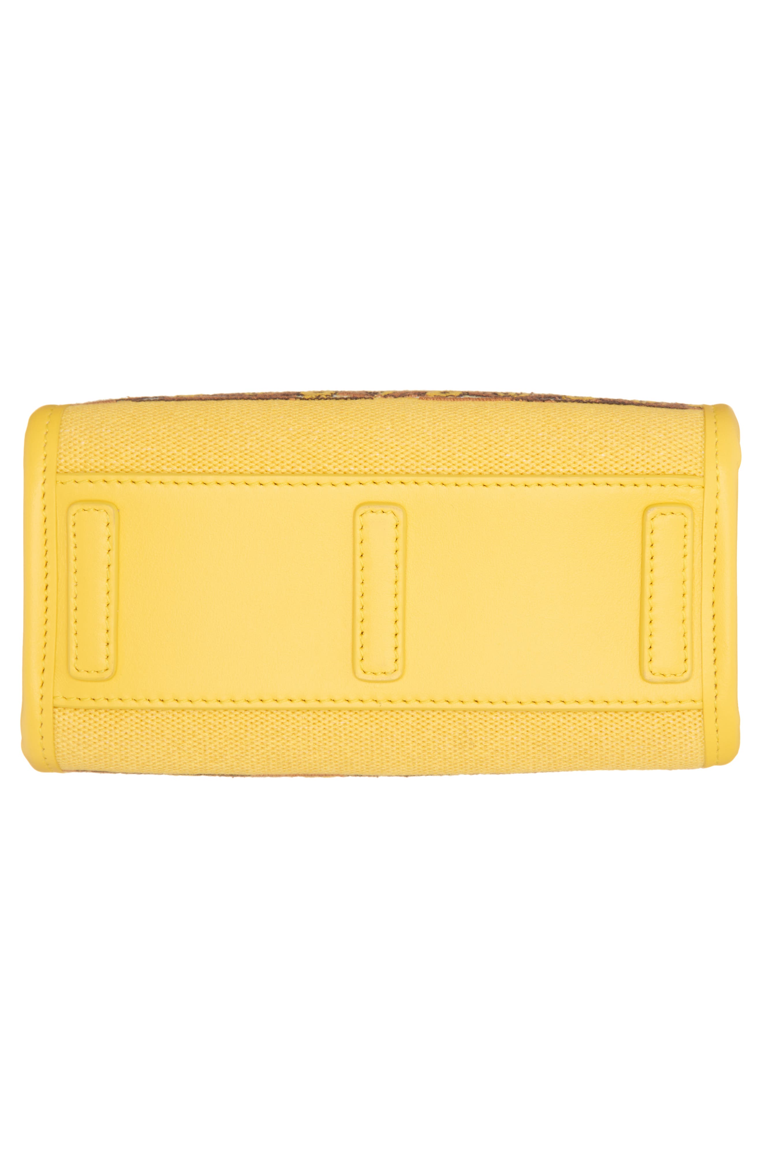 Dolce&Gabbana Mini DG Daily Giallo Tile Embroidered Canvas Shopper ...