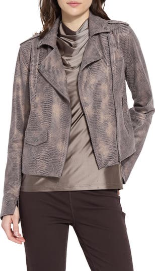 Lyssé Amelia Faux Suede Moto Jacket | Nordstrom