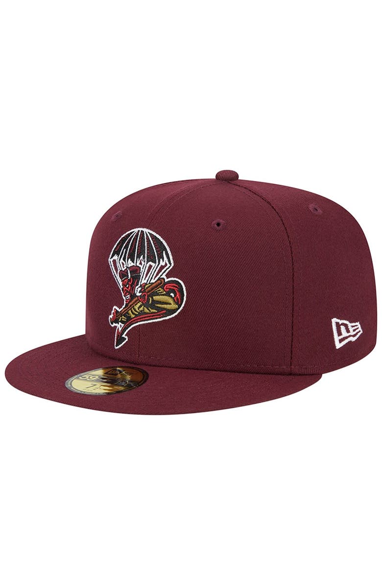 New Era Men's New Era Maroon Fayetteville Woodpeckers Theme Nights ...