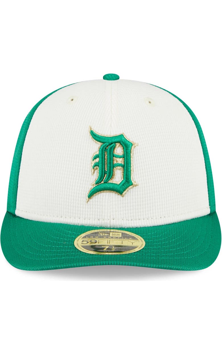 New Era Men's New Era White/Green Detroit Tigers 2024 St. Patrick's Day ...