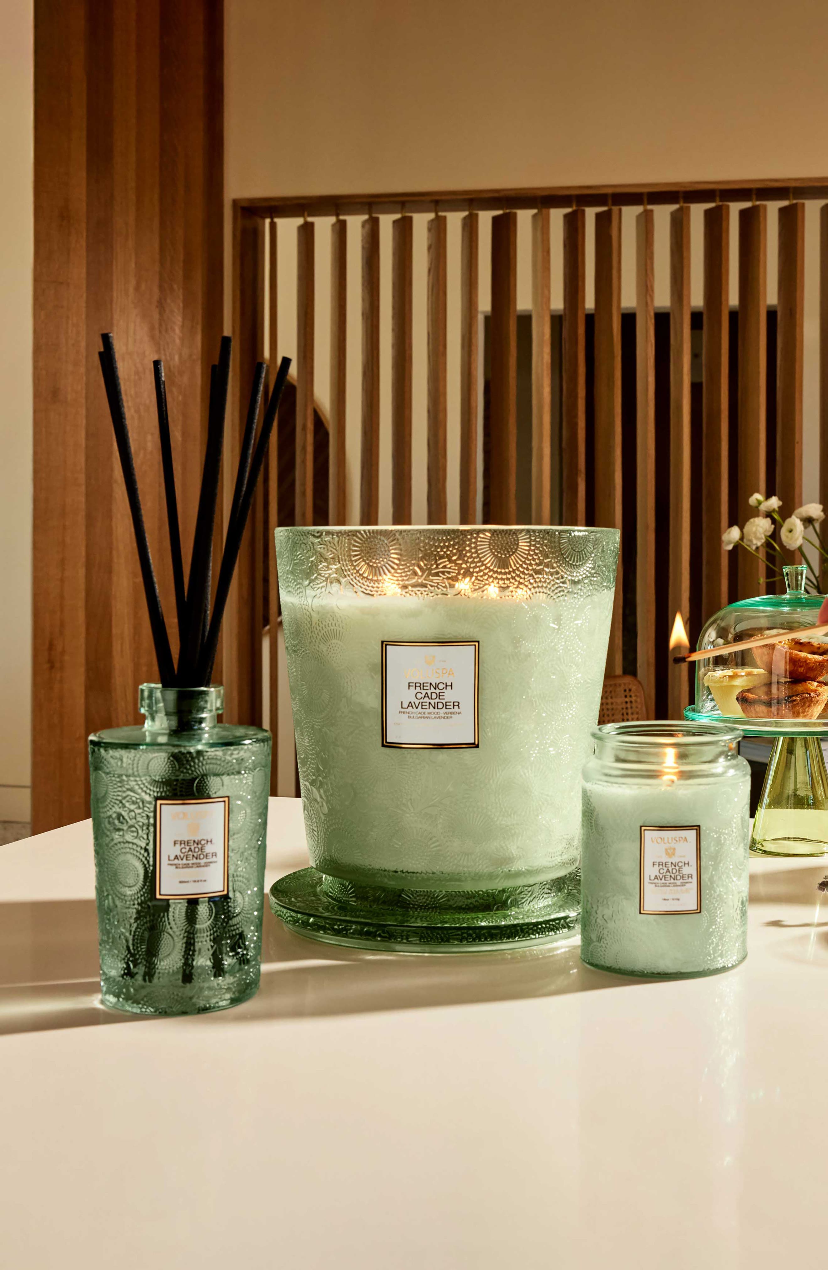 Voluspa French Cade Lavender Luxe Reed Diffuser | Nordstrom