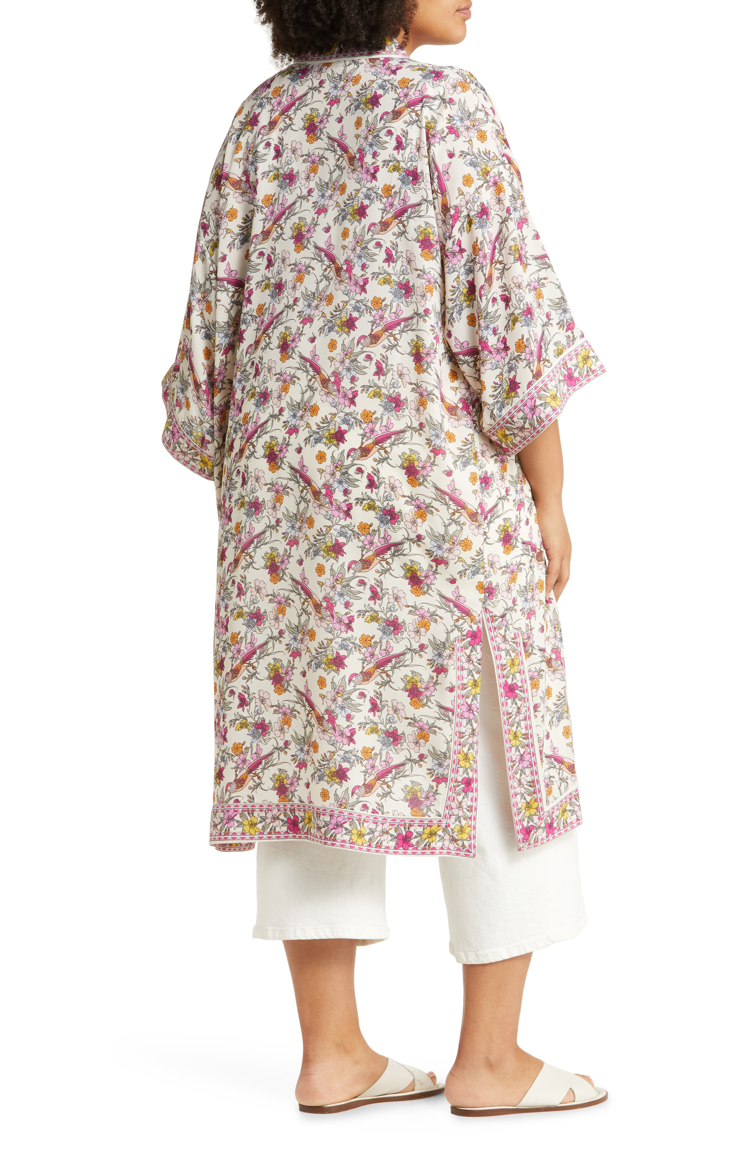 MAX STUDIO Floral Duster | Nordstromrack