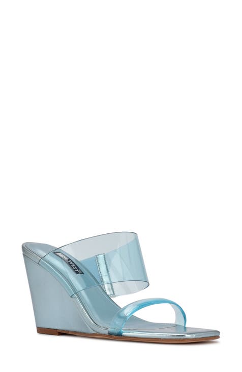 Women's Blue Wedge Sandals | Nordstrom