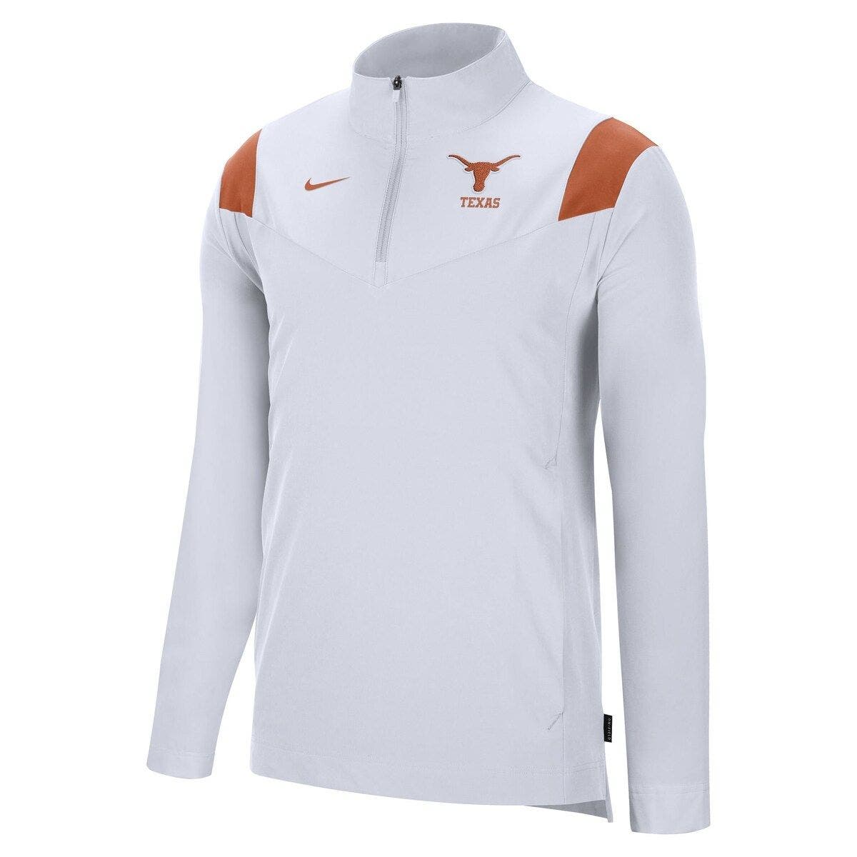 Nike Men's Nike White Texas Longhorns Coach Quarter-Zip Top | Nordstrom
