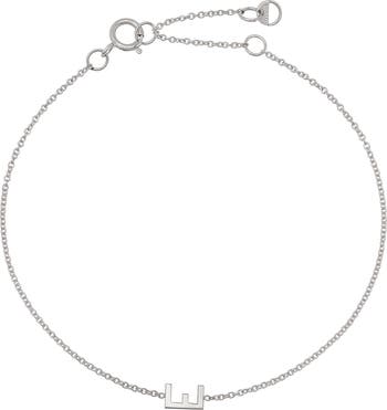 BYCHARI Initial Pendant Bracelet | Nordstrom
