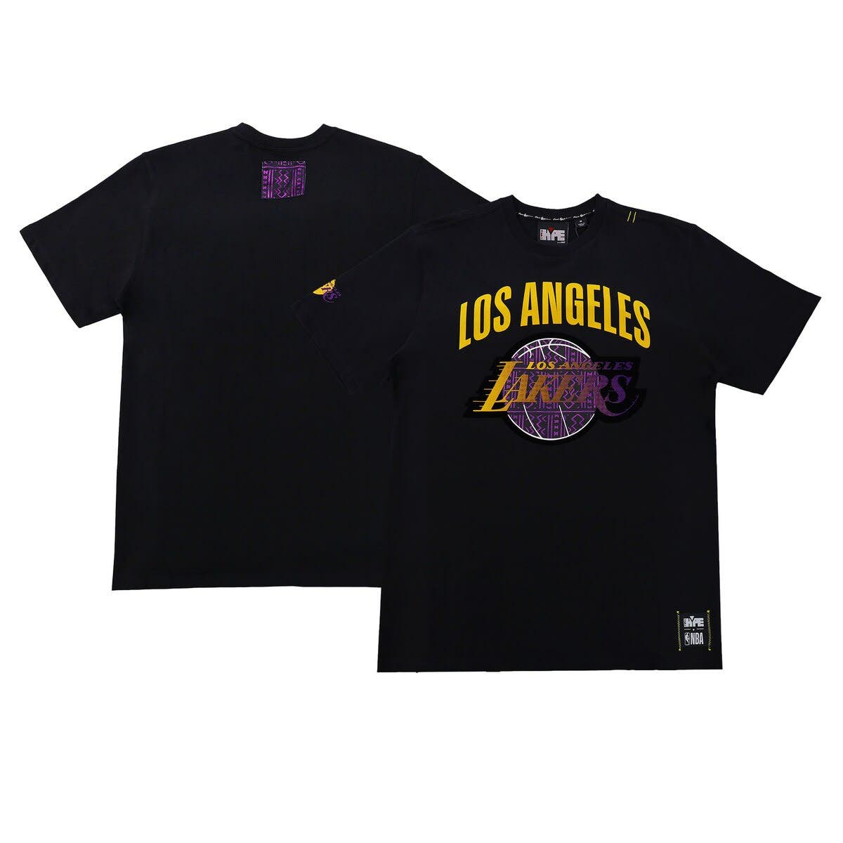 Two Hype Unisex NBA x Two Hype Black Los Angeles Lakers Culture & Hoops ...