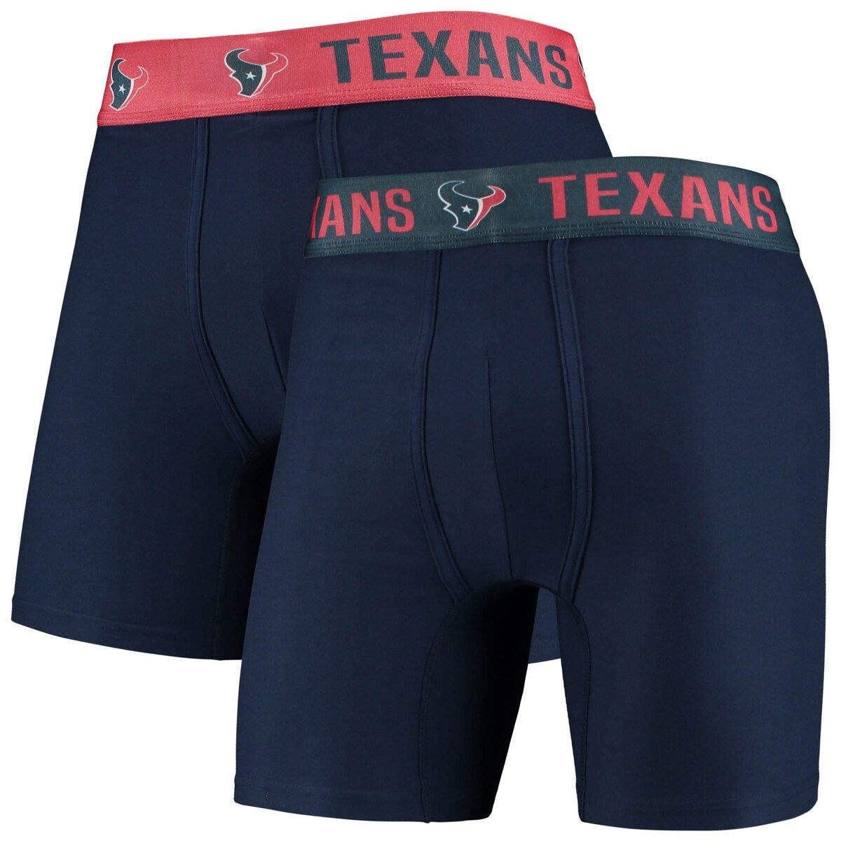CONCEPTS SPORT Men's Concepts Sport Navy Houston Texans Two-Pack ...