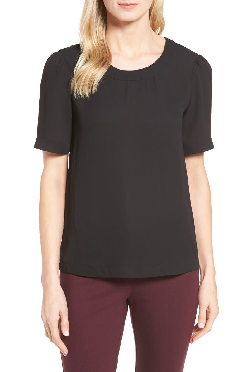 Halogen® V-Back Top (Regular & Petite) | Nordstrom Halogen® V-Back Top (Regular & Petite) | Nordstrom