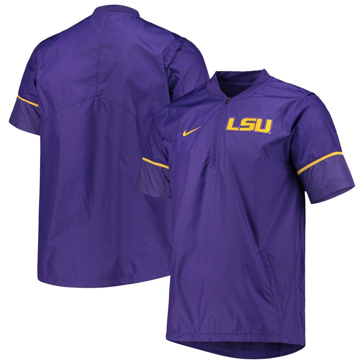 Nike Men's Nike Purple LSU Tigers Hot Quarter-Zip Jacket | Nordstrom