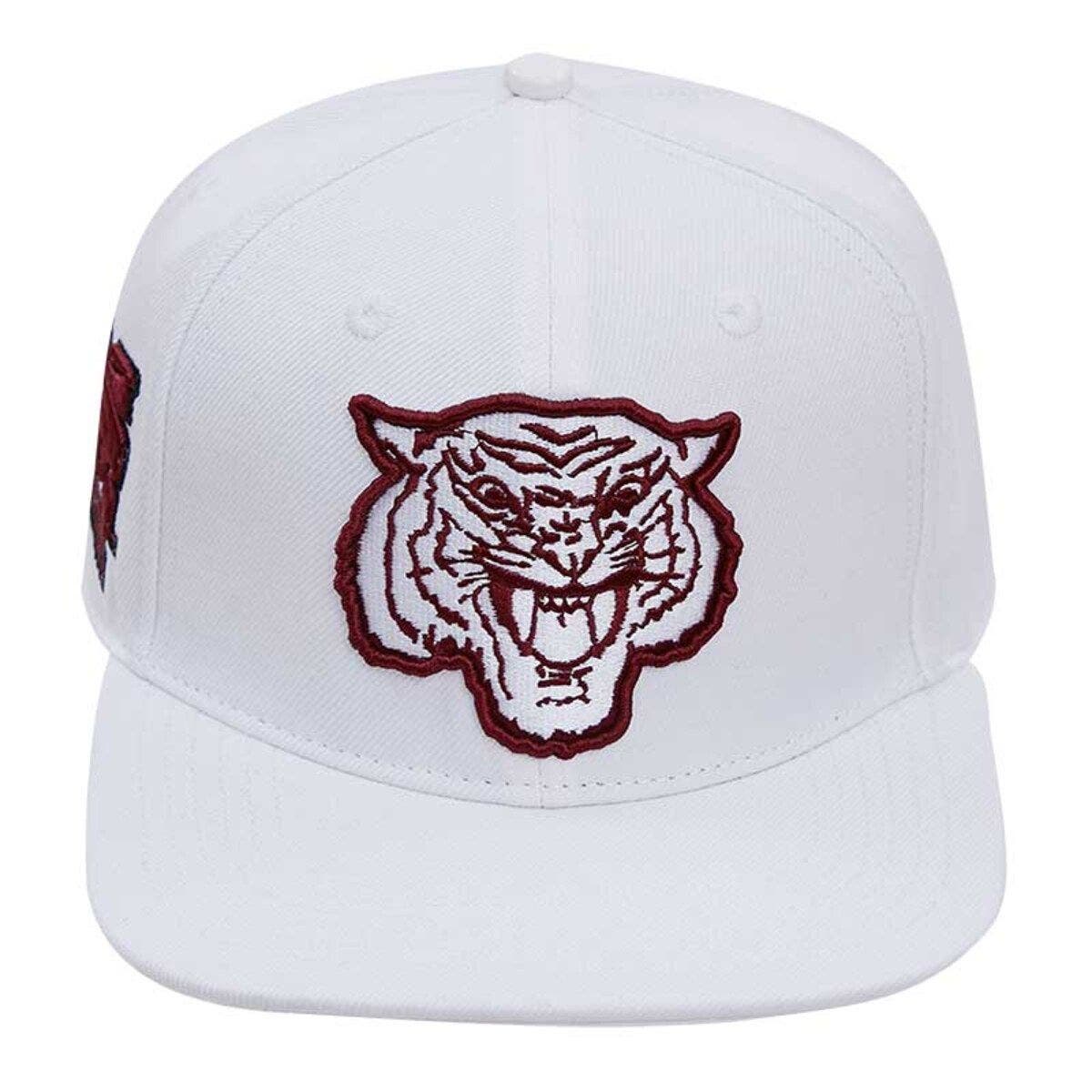 PRO STANDARD Men's Pro Standard White Morehouse Maroon Tigers Mascot ...