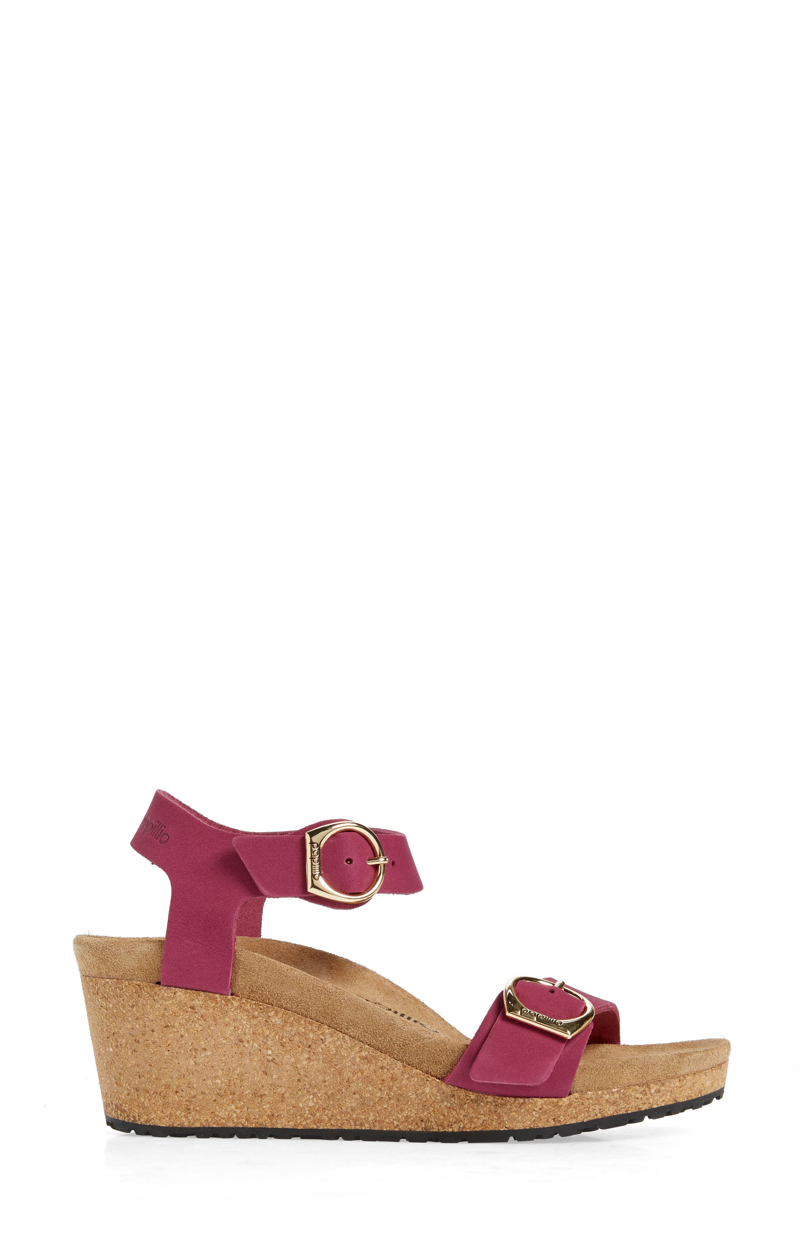 Birkenstock Papillio by Birkenstock Soley Ring Buckle Wedge Sandal ...