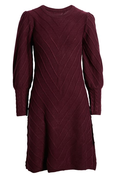 Burgundy Sweater Dresses | Nordstrom