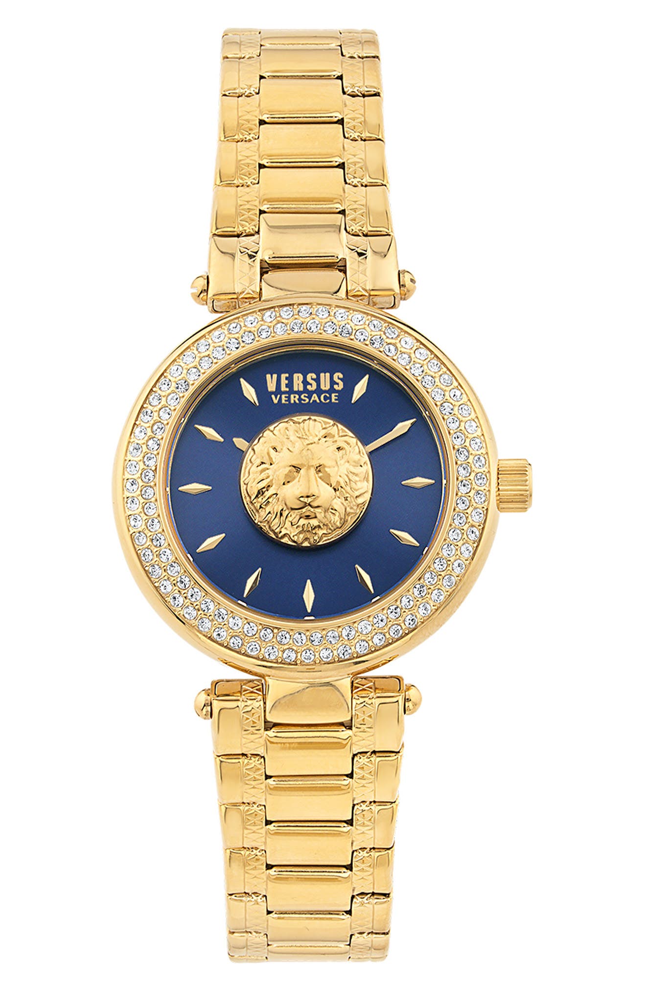 VERSUS Versace Brick Lane Crystal Embellished Bracelet Watch, 36mm ...