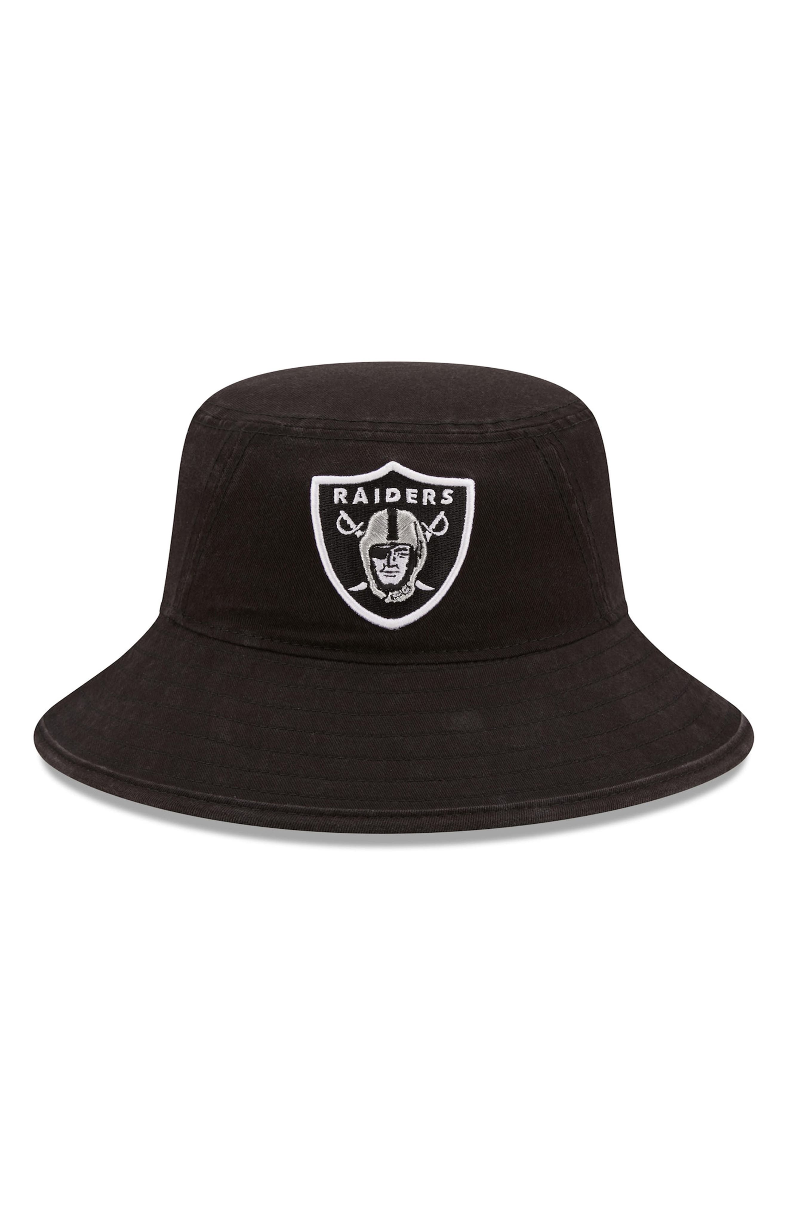 New Era Men's New Era Black Las Vegas Raiders Logo Bucket Hat | Nordstrom