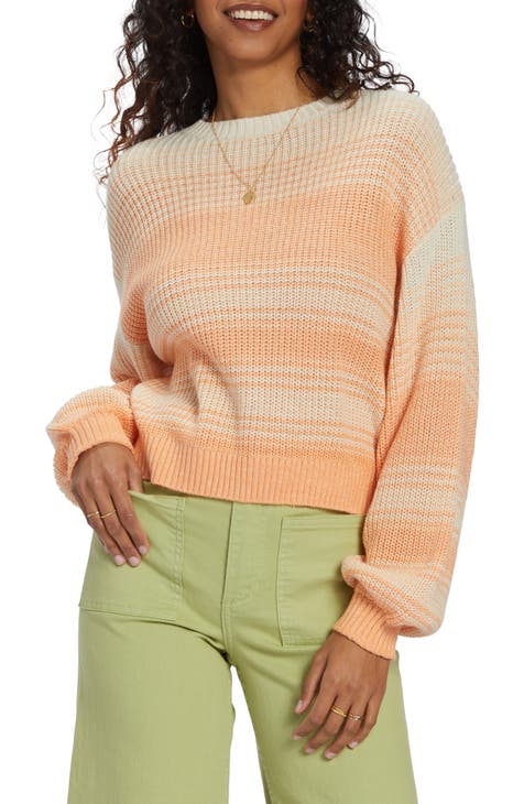 Women's Orange Striped Sweaters | Nordstrom