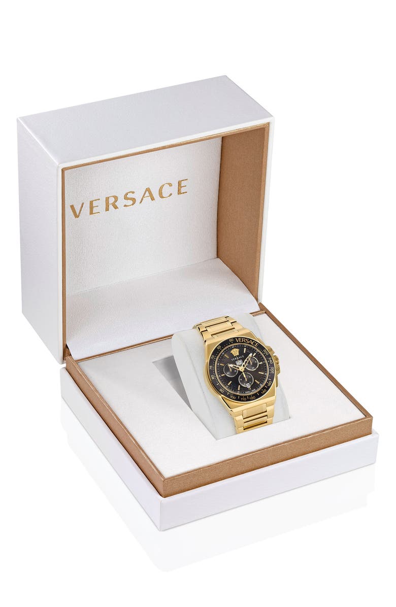 Versace Greca Extreme Chronograph Bracelet Watch, 45mm | Nordstrom