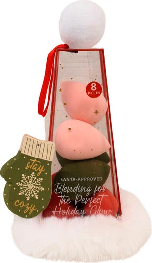 DANIELLE Santa Approved Assorted 8-Pack Blending Sponge Set | Nordstromrack