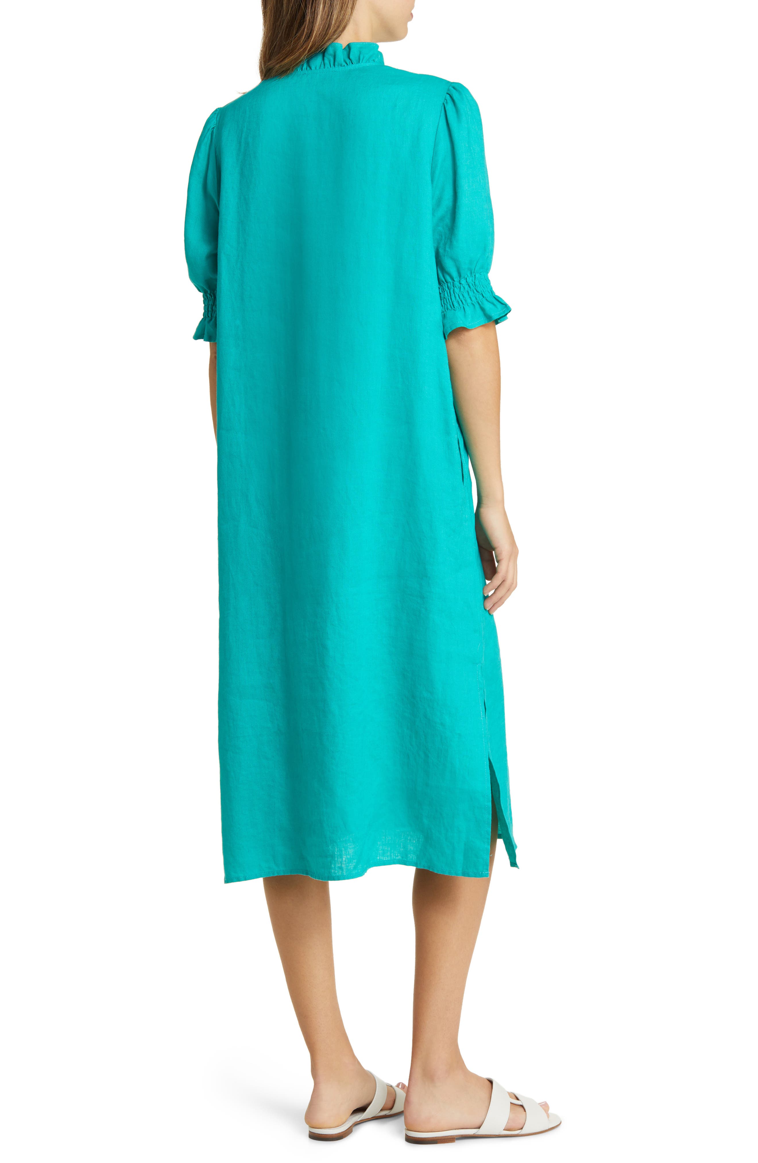 Masai Copenhagen Nydela Linen Shift Dress | Nordstrom
