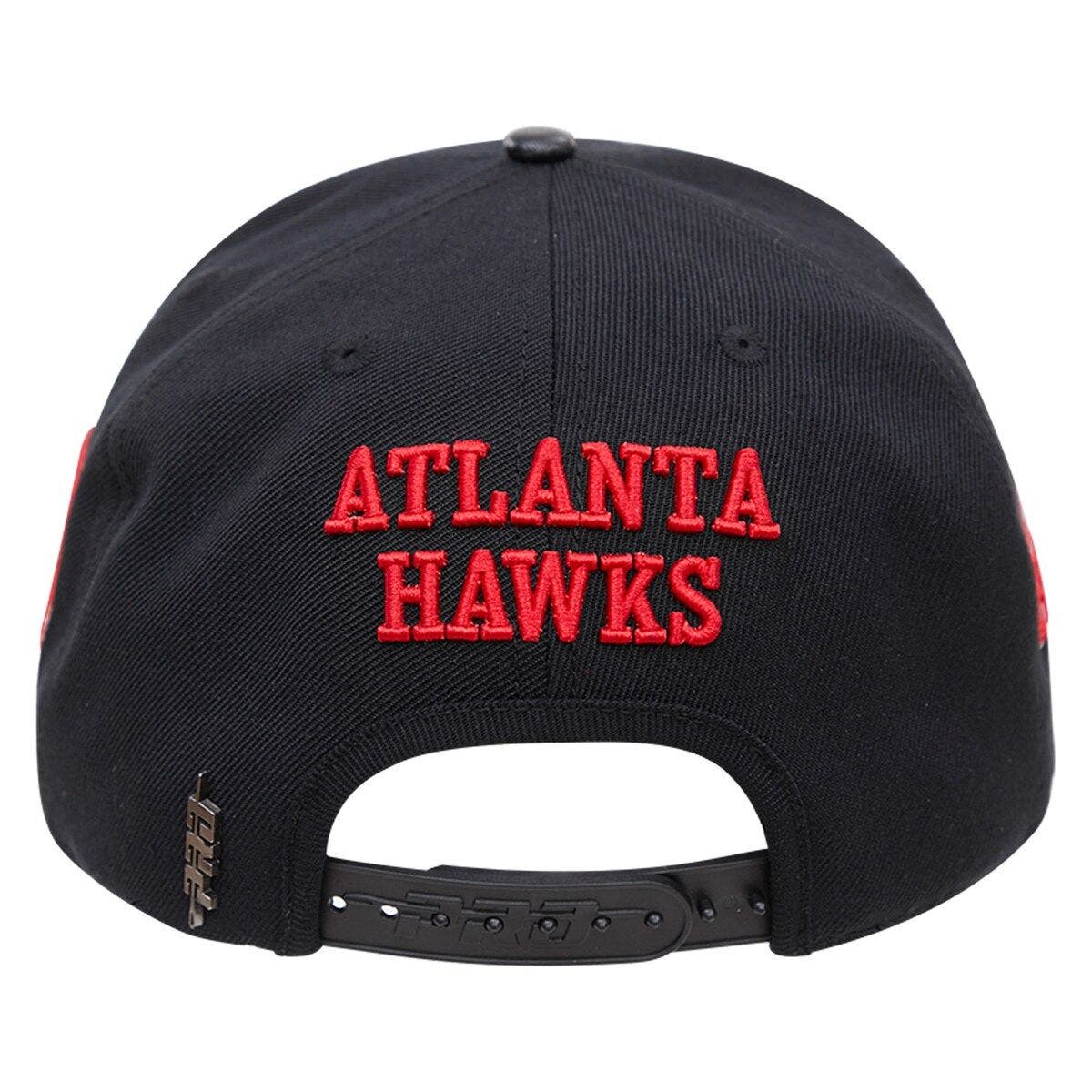PRO STANDARD Men's Pro Standard Black Atlanta Hawks Mashup Logos ...