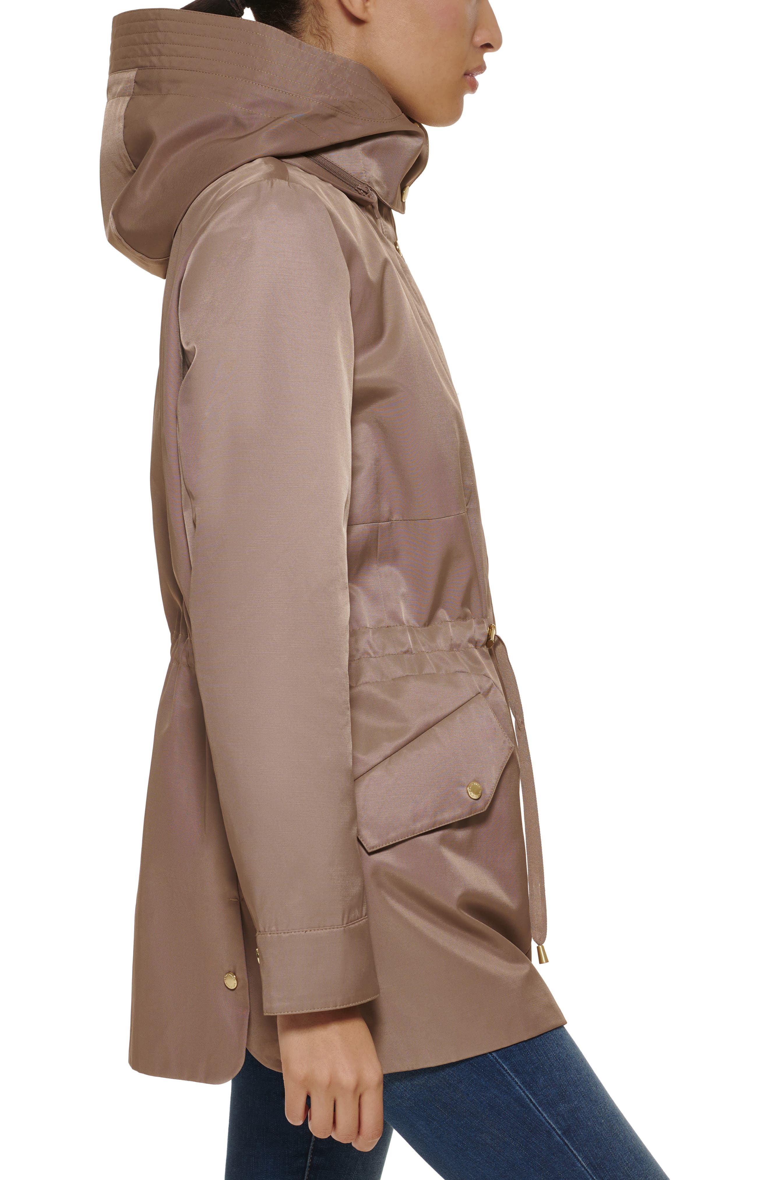 Cole Haan Short Rain Jacket | Nordstrom