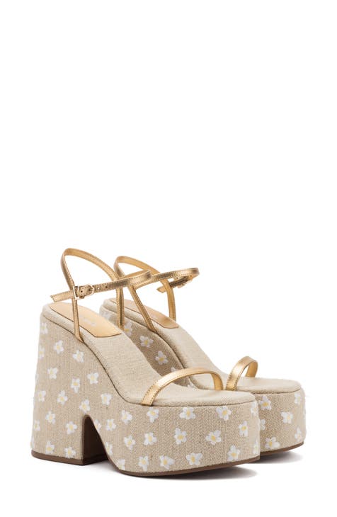 Metallic Platform Heels for Women | Nordstrom