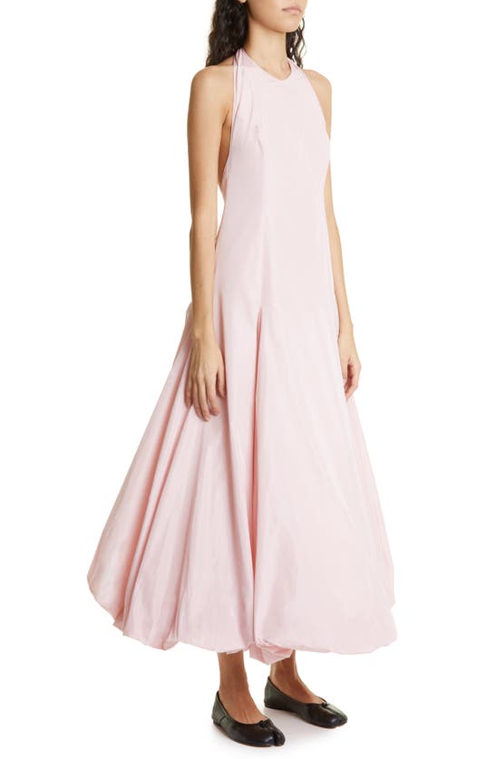 Renaissance Renaissance Juliet Halter Neck Midi Dress In Pink | ModeSens