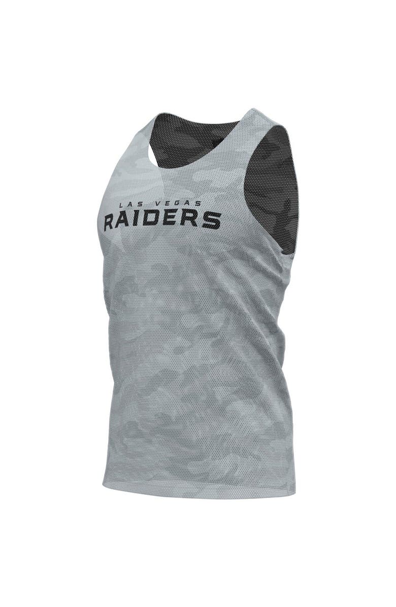 FOCO Men's FOCO Black/Gray Las Vegas Raiders Reversible Mesh Tank Top ...