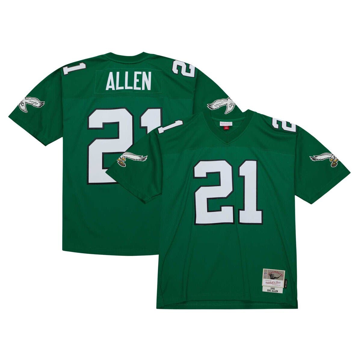 Mitchell & Ness Men's Mitchell & Ness Eric Allen Kelly Green ...