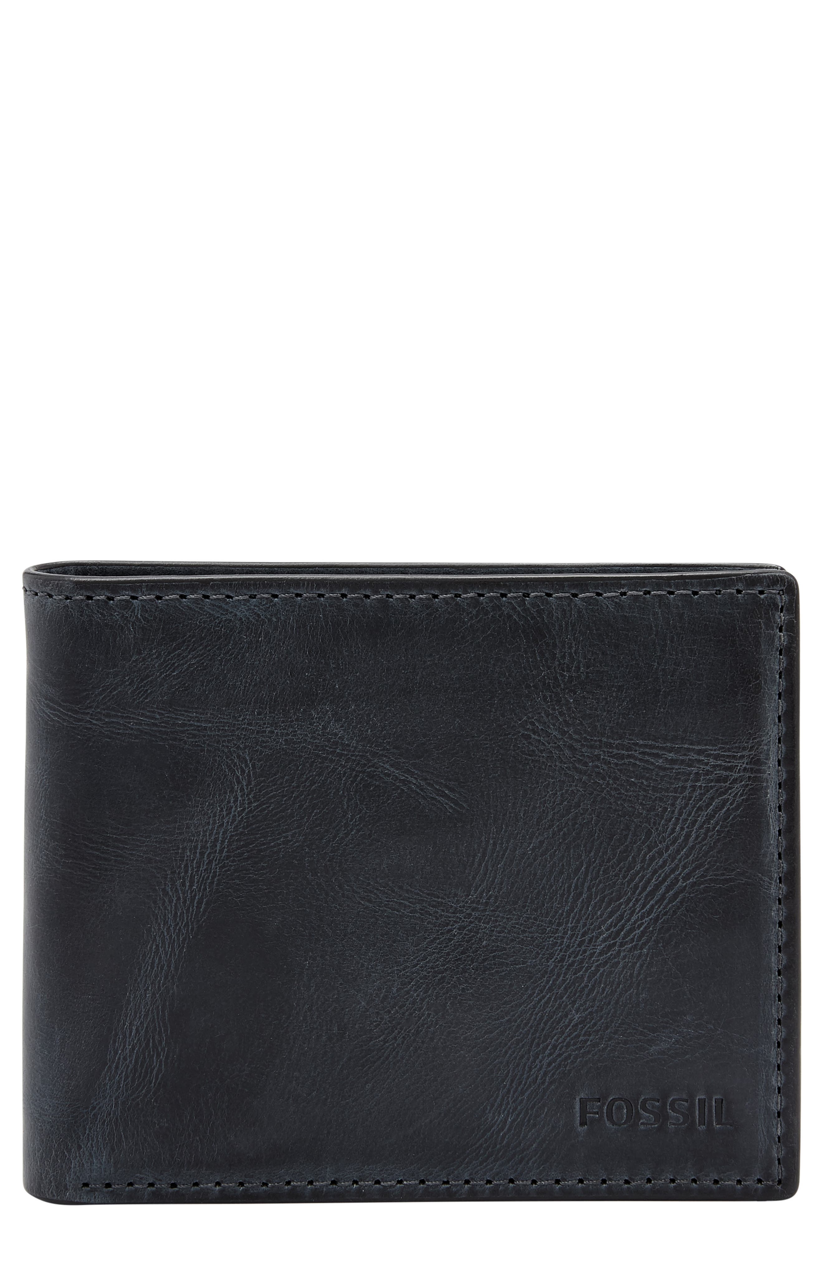 Fossil Derrick RFID Leather Bifold Wallet | Nordstrom