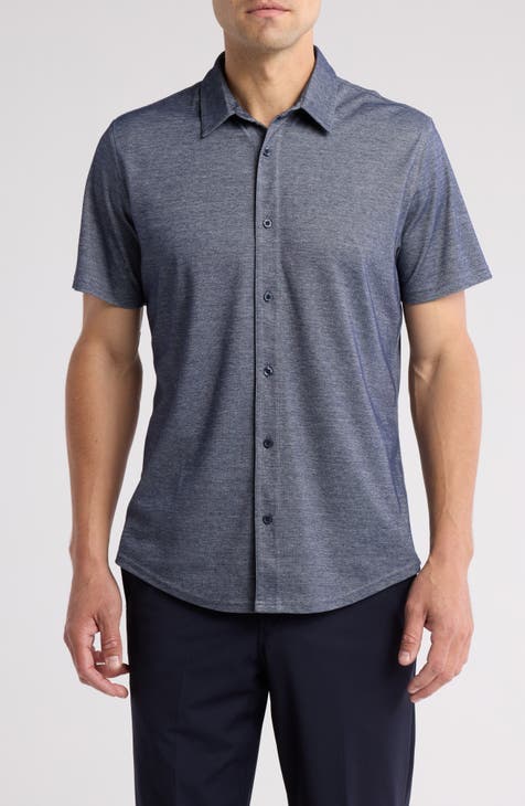 Men's Knit Button Up Shirts | Nordstrom Rack